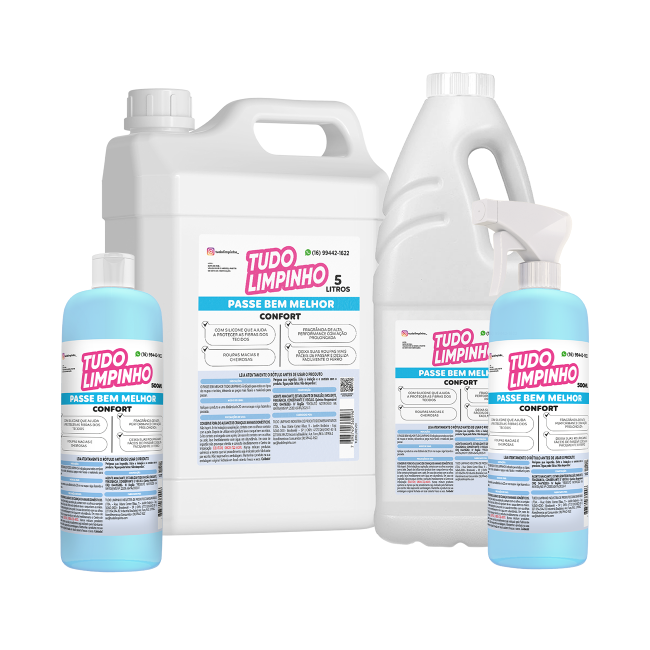 PASSE BEM MELHOR CONFORT – Tudo Limpinho