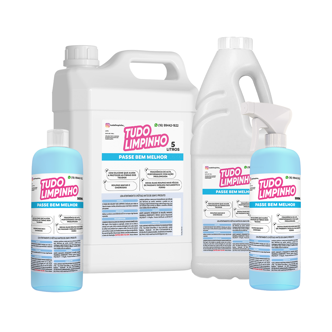 PASSE BEM MELHOR CONFORT – Tudo Limpinho